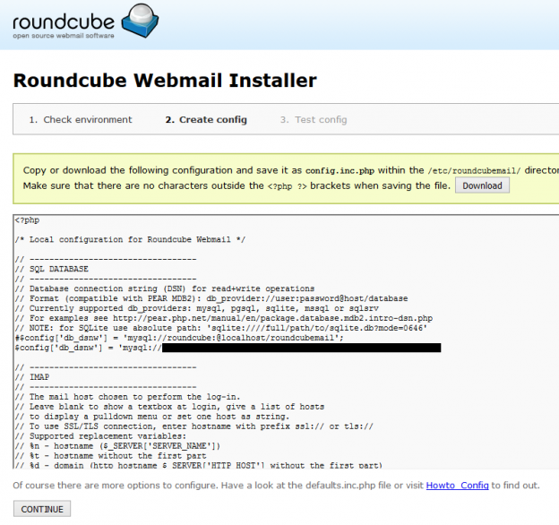 CentOS 6.7にRoundcube Webmail 1.1.4をインストール - テトシスの備忘録