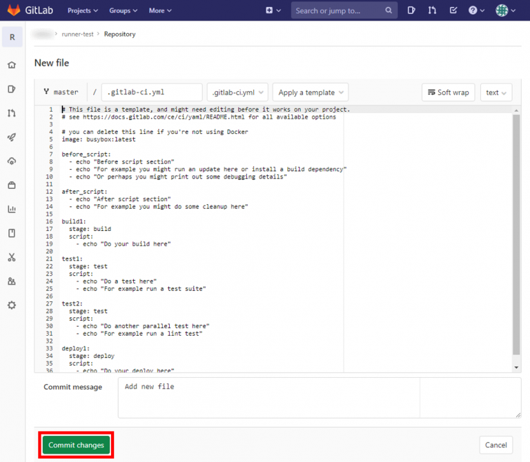 CentOS8にGitLab Runnerをインストールする - テトシスの備忘録